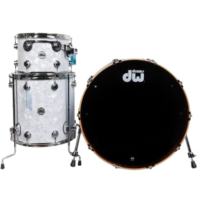 DW Drum Workshop Collectors Series 4-Piece Drum Kit, Piano | Reverb