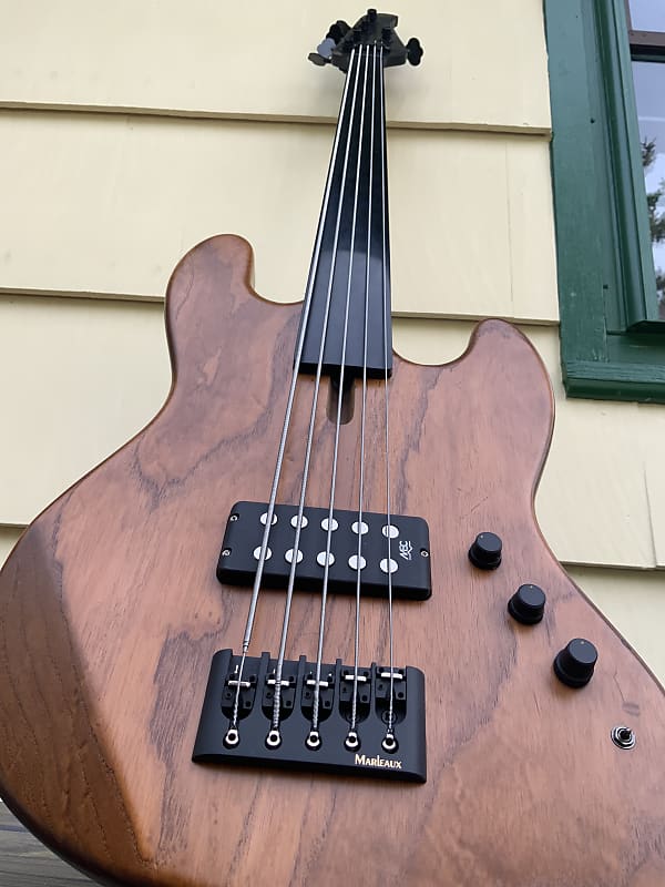 Marleaux/Moses Graphite Fretless 5 - Natural | Reverb