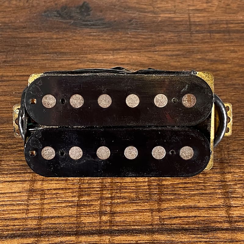 Schaller Vintage Humbucker Bridge Guitar Pickup Black Used | Reverb