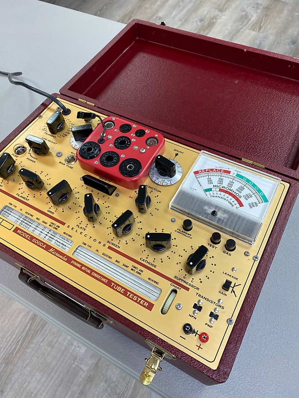 Working, Calibrated 1967 Hickok 6000A Tube Tester | Reverb