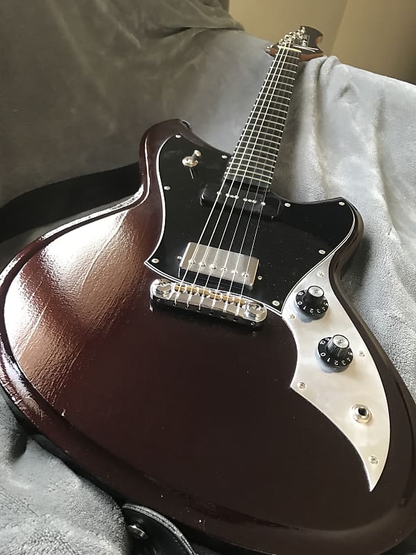 Novo Serus JS in Metallic Dark Cherry w/ German Carve, | Reverb