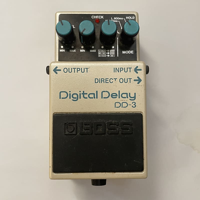 Boss DD-3 Digital Delay 1986 - 1990 - White | Reverb