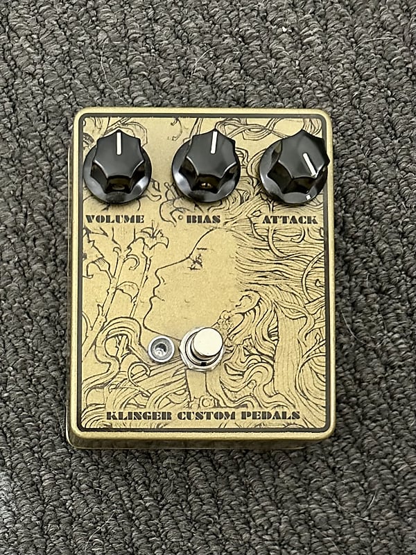 Klinger Custom Pedals Supa Fuzz 2014 - Gold | Reverb