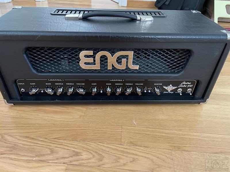 ENGL E 765 Retro tube 100w amp Head 2014 Black/Red/Cream | Reverb