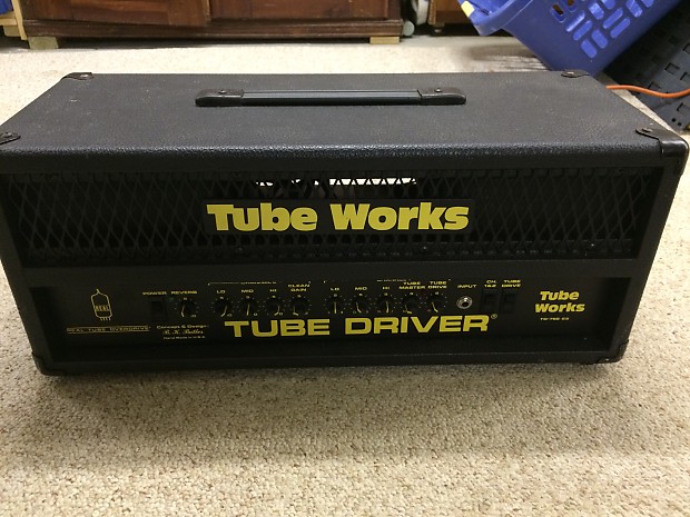 Tube Works Tube Driver Amplifier Head Black | Reverb