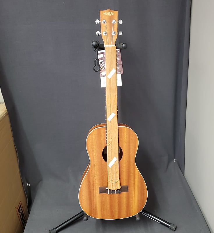 Kala KA-B Satin Mahogany Baritone Ukulele, Natural | Reverb
