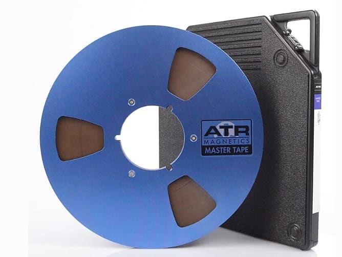 ATR Master Tape 1/4" x 2,500' 10.5" NAB Metal Reel Tape Care | Reverb