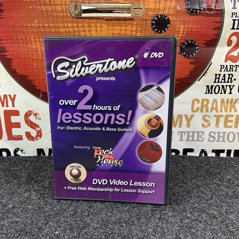 Silvertone Electric, Acoustic, and Bass Guitar Video Lessons | Reverb