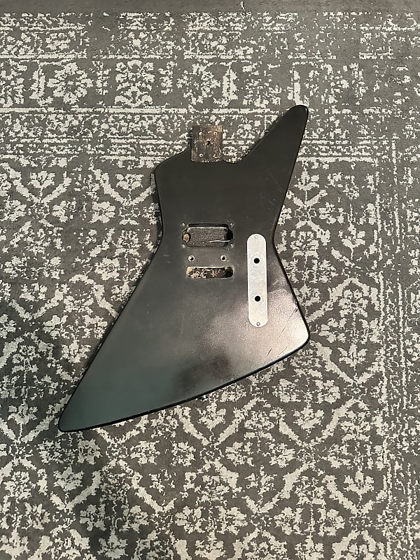 Hondo Explorer Body - Black | Reverb