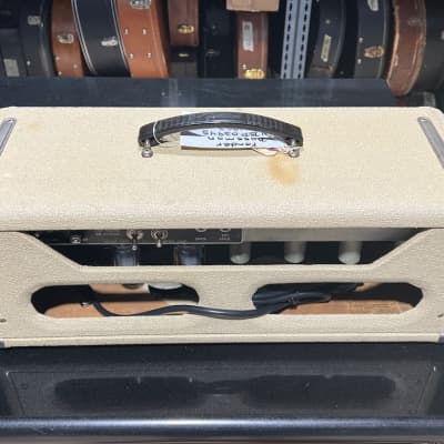 Fender Bassman Piggyback Amp 1962 - ultra rare in White Tolex | Reverb
