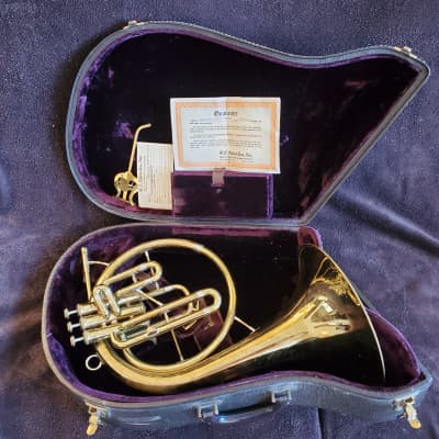 FE Olds Ambassador Concert Mellophones (2) Eb/F- Good | Reverb