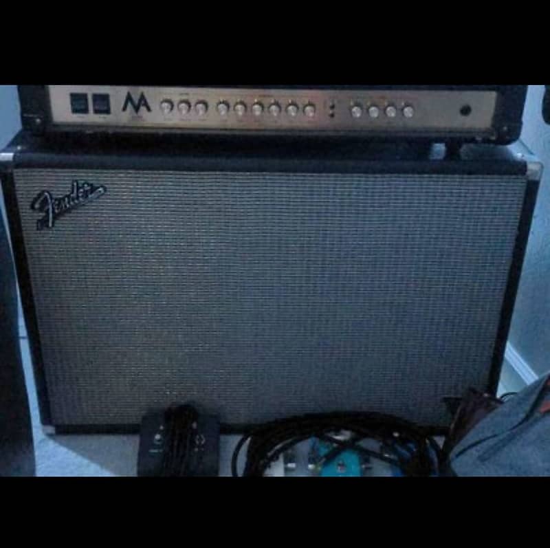 Fender Band-Master VM 212 2010 - Black Vinyl | Reverb