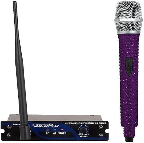 VOCOPRO 1 Channel Wireless Crystal MIC S | Reverb