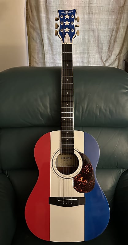 BUCK OWENS Unbranded H-117 70s - RED WHITE AND BLUE | Reverb