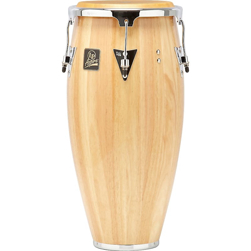 LP Aspire Wood Conga Chrome Hardware Regular 11 in. Natural | Reverb