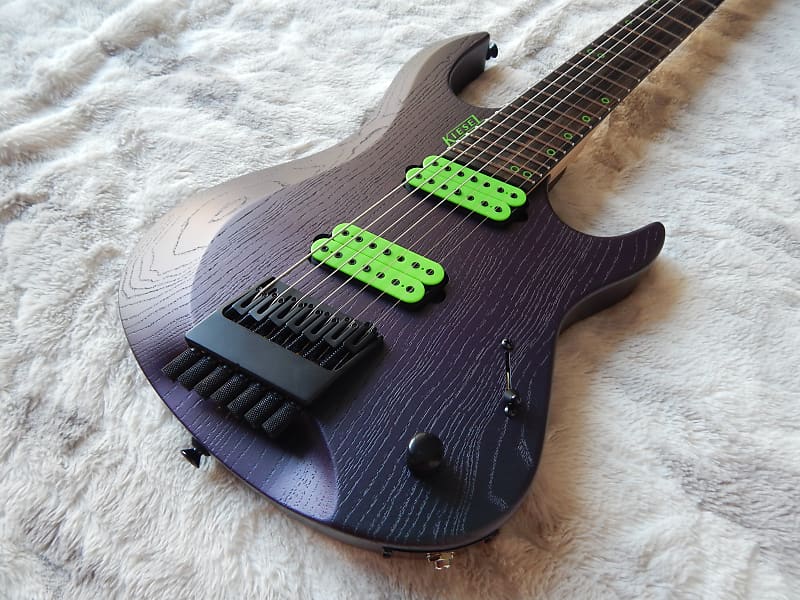 Kiesel Osiris OM7 - 7 String - Multiscale/Fanned Fret - Color | Reverb