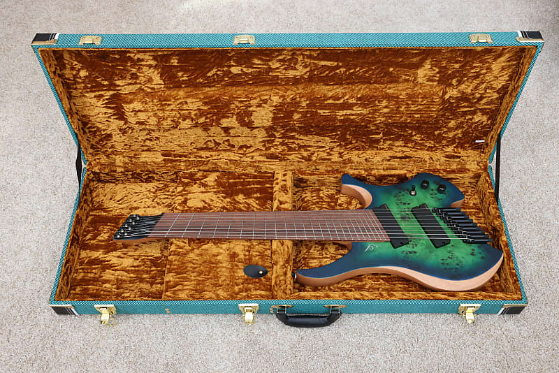 Agile Chiral Parallax 9 String 2023 - Satin Green | Reverb