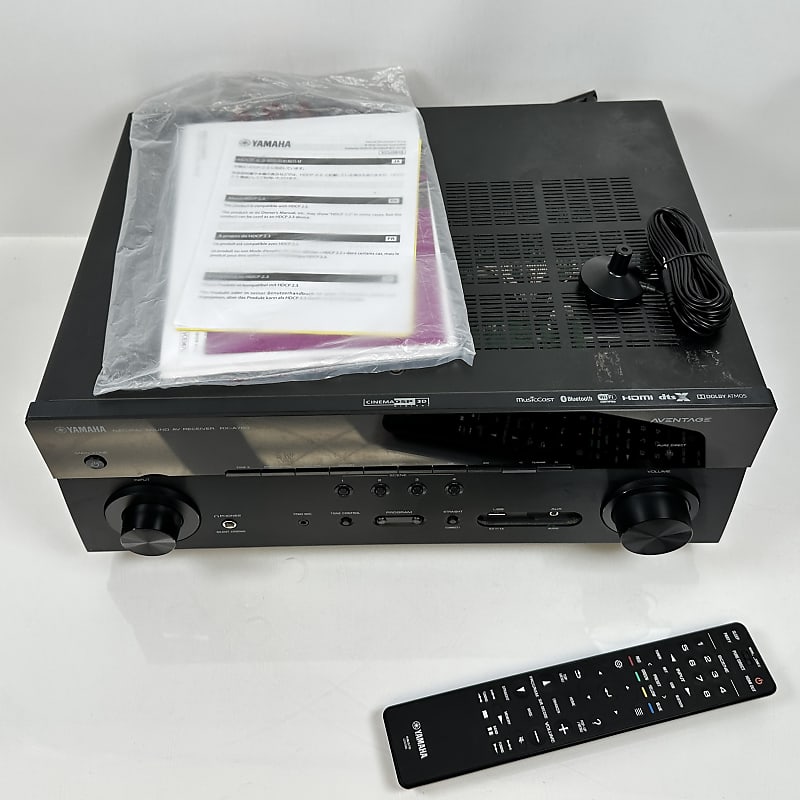 Yamaha RX-A780 7.2 Channel AV Receiver - Black | Reverb