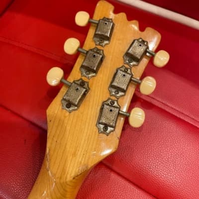 Mosrite 1966 The Ventures Model Mark V White (S/N:B1226) | Reverb