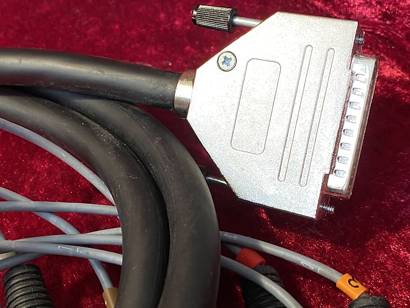 MTI Studio dsub 25 multi core cable Dsub to TRS studio pro | Reverb