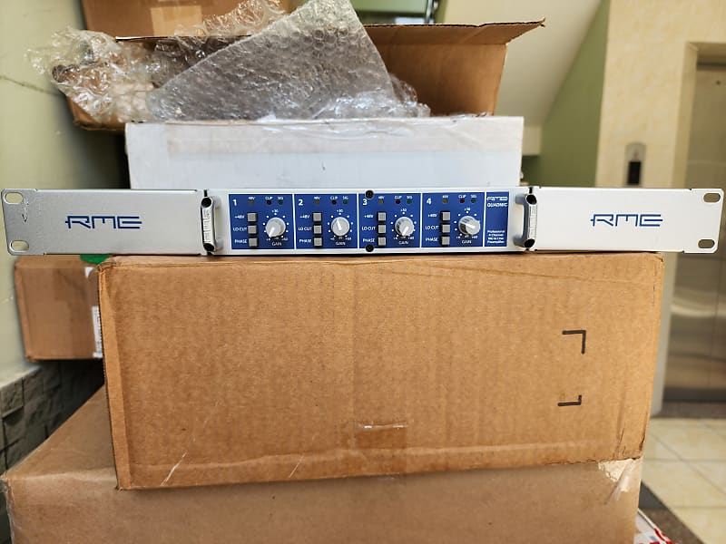 RME Quadmic 4channel mic to line pre | Reverb