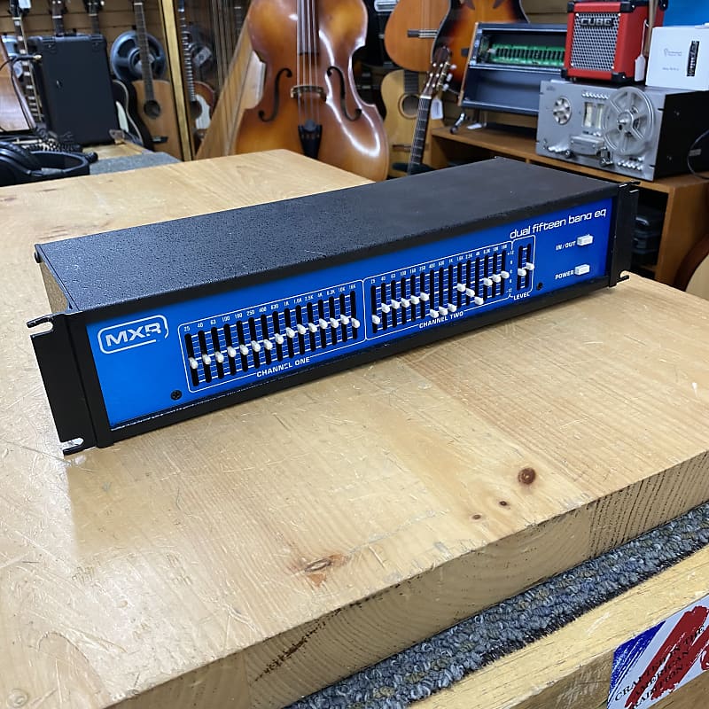 MXR Dual 15 Band EQ Rack Unit Made in USA | Reverb