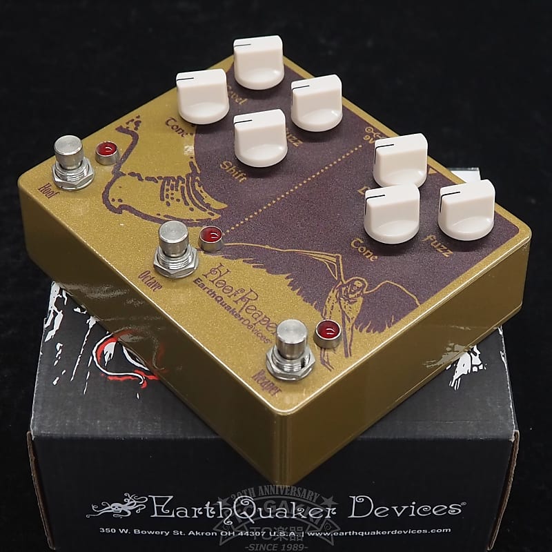 EarthQuaker Devices Hoof Reaper(Double Fuzz with Octave Up) | Reverb