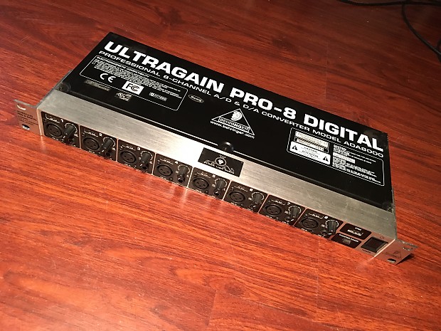 Behringer ADA8000 Ultragain Black Lion Modded | Reverb