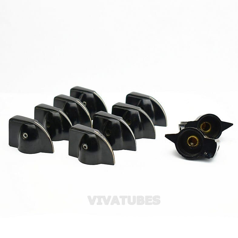 Lot of 10X Vintage Chicken Head Knobs for Tube Amps Mixers | Reverb