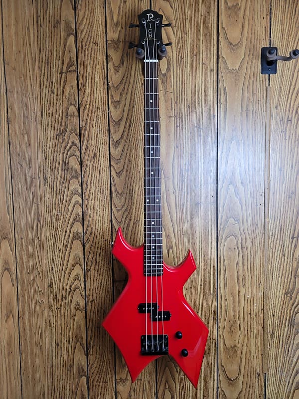 BC Rich NJ Series Warlock Bass 1983 w/ OHSC | Reverb