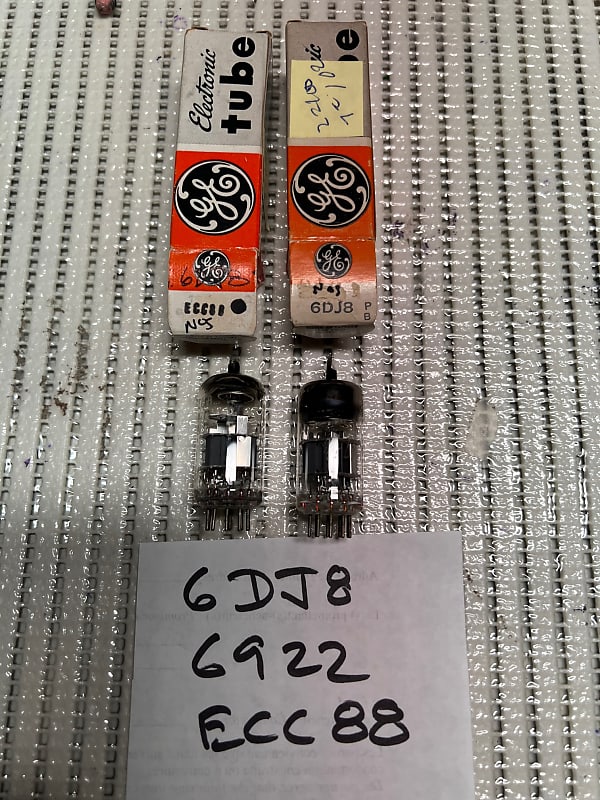 6DJ8/6922/ECC88 ; Lot of 2 tubes | Reverb