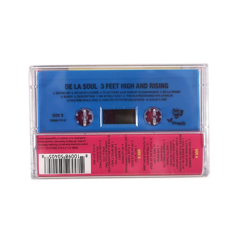 De La Soul: 3 Feet High And Rising Cassette Blue Cassette | Reverb