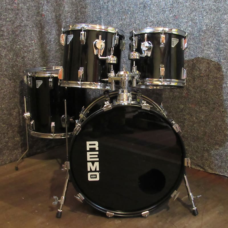 Remo Encore - Acousticon SE Shell, Black Quadura, Quick | Reverb