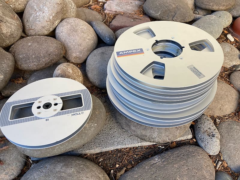 Empty Ampex 6-10" and 1- 7" Metal Tape Recorder | Reverb Australia