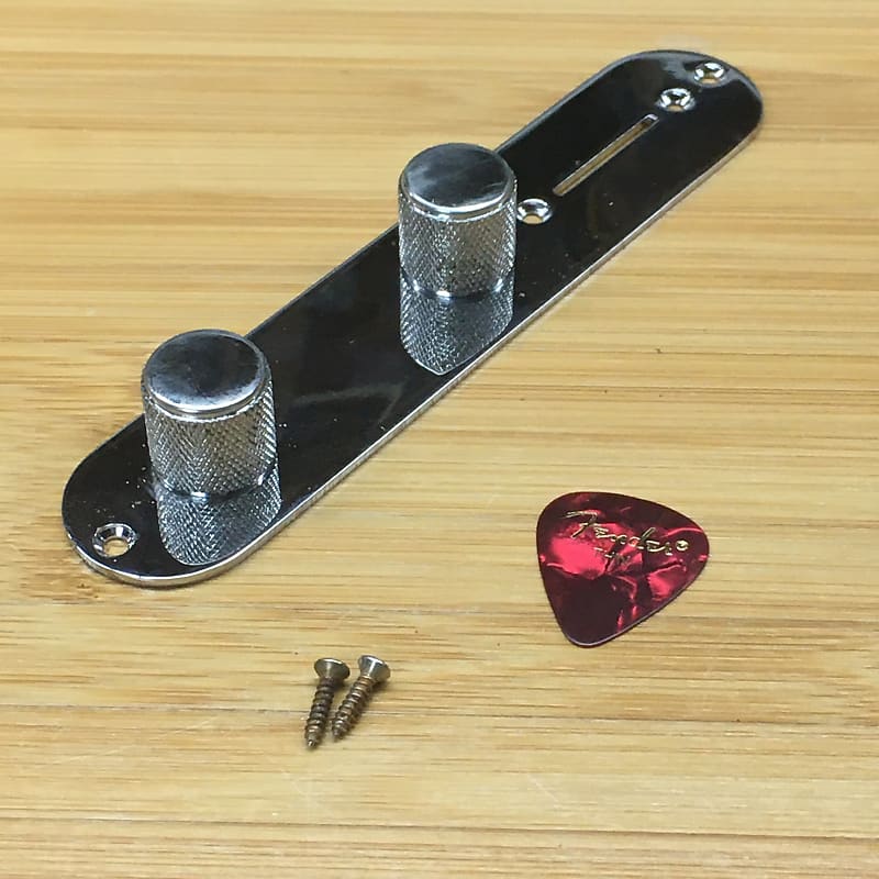 Light Aged Relic Control Plate Two Knobs Fender Electric | Reverb