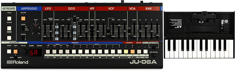 Roland JU-06A Boutique Series Juno Sound Module Bundle with | Reverb