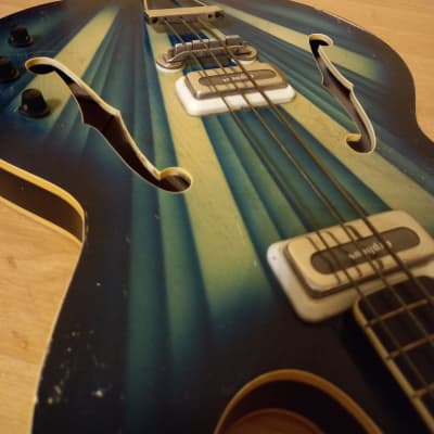 Orfeus Orpheus Hebros Bass Guitar Vintage 1970 | Reverb