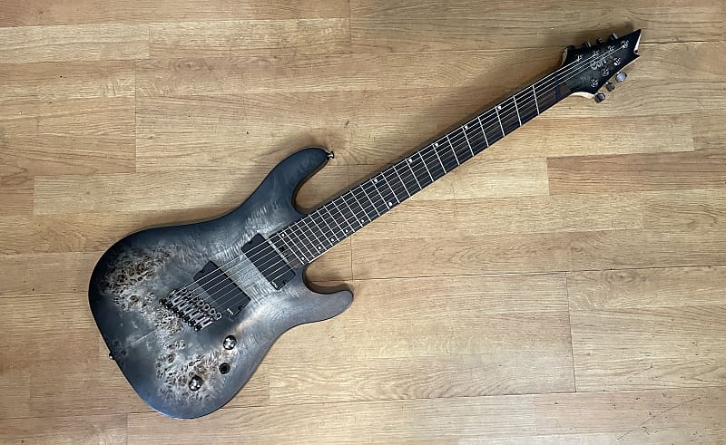 Cort KX500MS 7 string fanned frets EMG swamp ash edition | Reverb