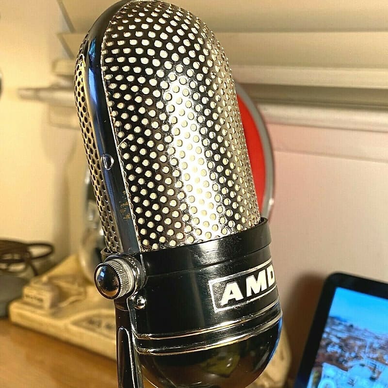 1960's rare AMD Model 38-600 Pill Microphone - NIB - upgraded | Reverb