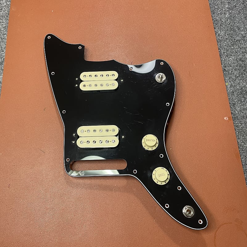 Fender Jazzmaster HH Loaded Pickguard 2010's - Black | Reverb