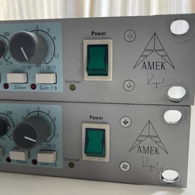 AMEK System 9098 EQ Mic Preamp with EQ by Rupert Neve Mid | Reverb