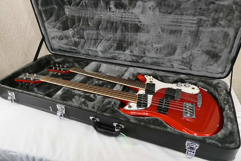 Mosrite Ventures Model Custom Bass/Guitar Doubleneck 1980's - | Reverb