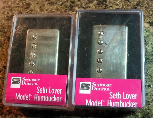 Seymour Duncan Seth Lover Set PAF SH-55B SH-55N | Reverb UK