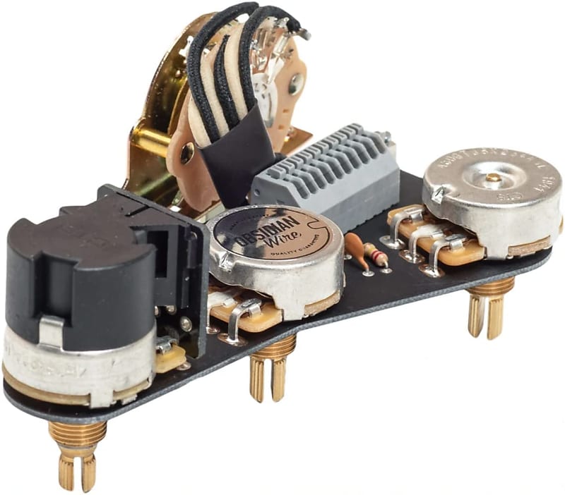 Obsidian Wire Custom 7-Way Gilmour-Style Solderless Wiring | Reverb