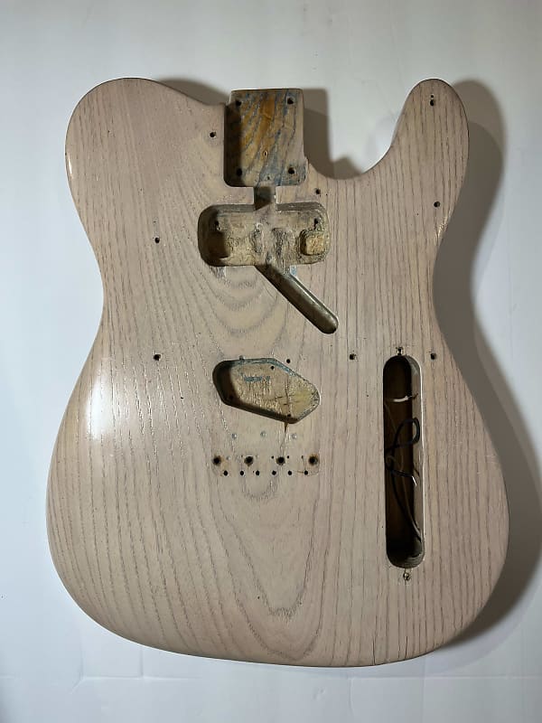 Fender Telecaster Body 1952 - White Refin Body 1950's! | Reverb