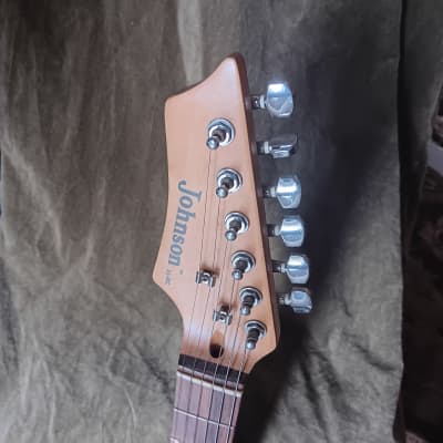 Johnson by AXL Left Handed Strat style Mid 90's - Tobacco | Reverb