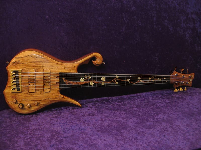 Drake Custom 6 string Fretless 2017 - gloss poly | Reverb