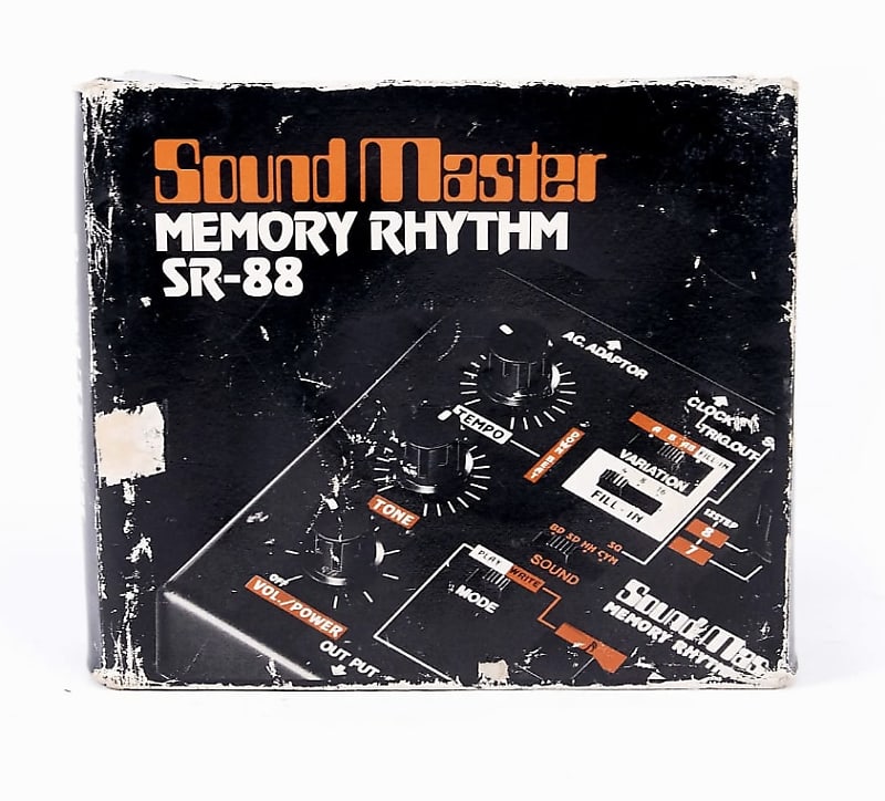 Soundmaster SR-88 Memory Rhythm Drum Machine (Ex Moby with | Reverb