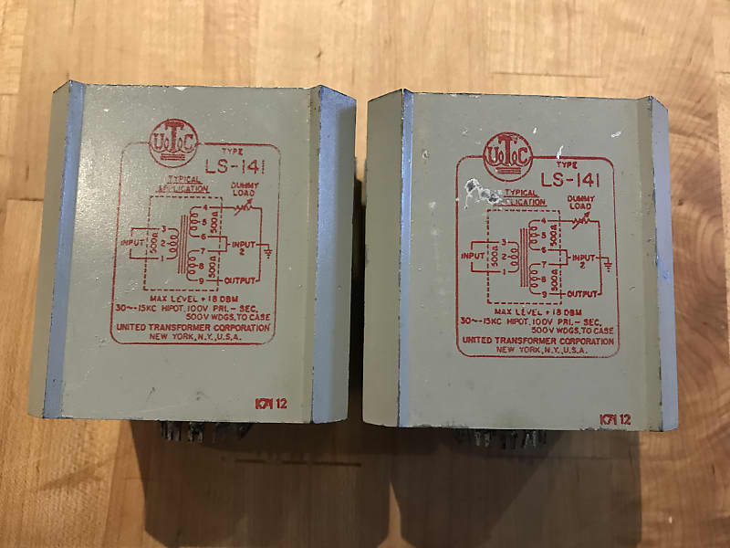 UTC LS 141 Transformers PAIR | Reverb
