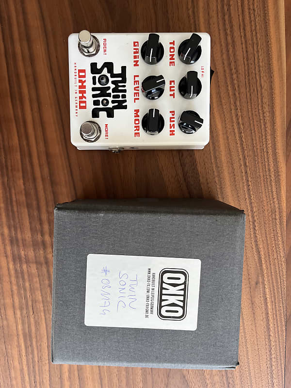 OKKO TWIN SONIC OVERDRIVE 2006/2010 - white | Reverb